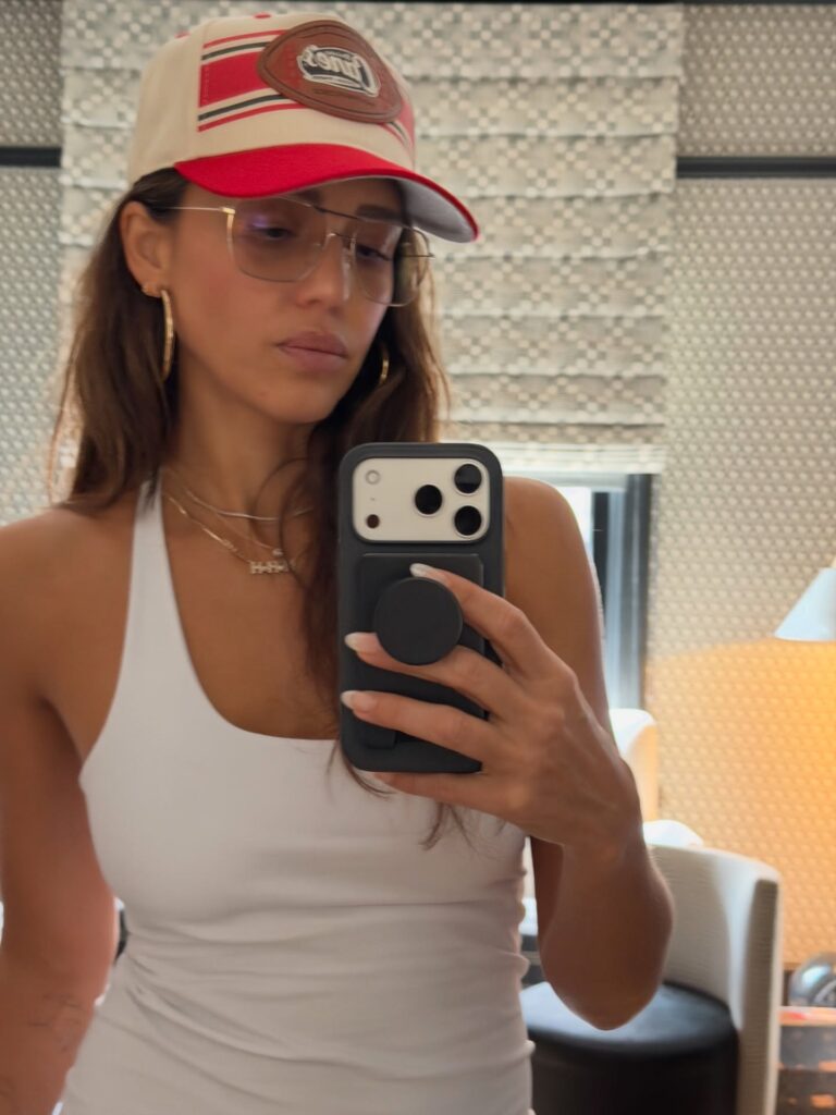 Jessica Alba Shows Off Her Fashion Looks From Super Bowl LX Weekend ...