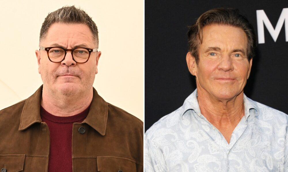 Nick Offerman Blasts ‘Sovereign’ Costar Dennis Quaid as a ‘Crazy Trump ...