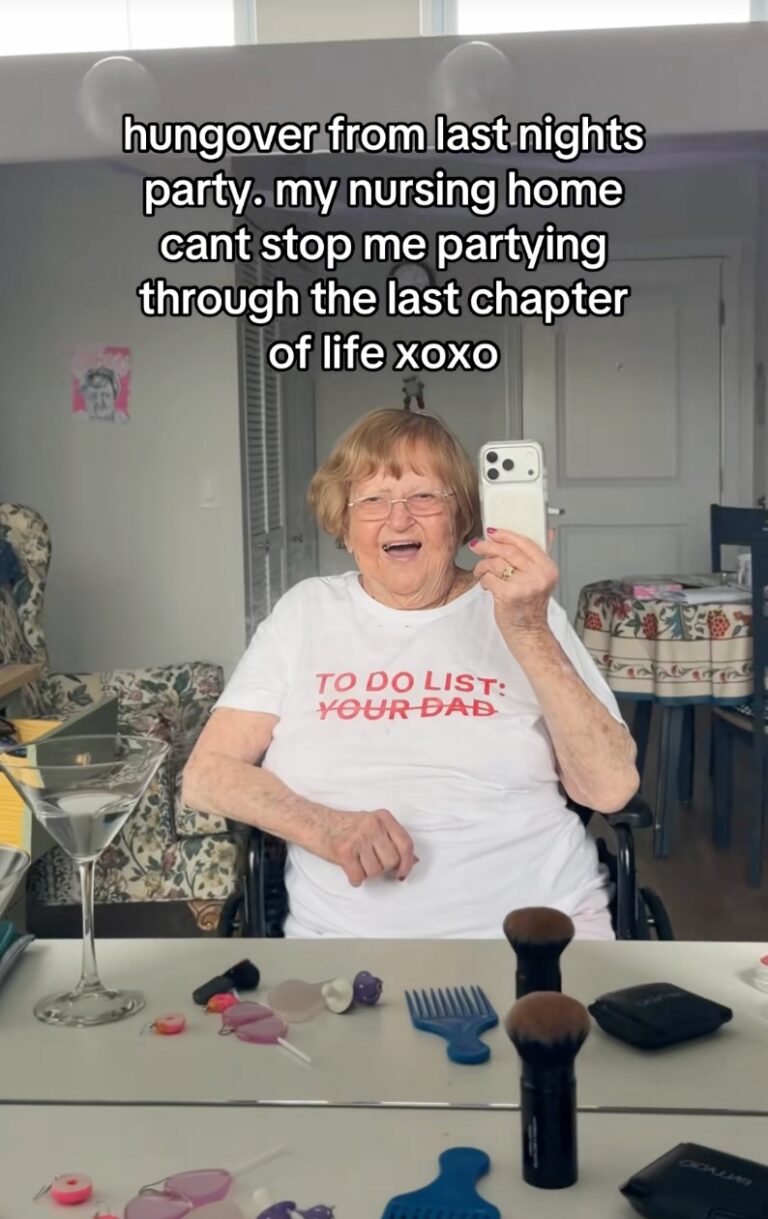 96 Year Old Influencer Grandma Droniak Defies Nursing Home Party Ban